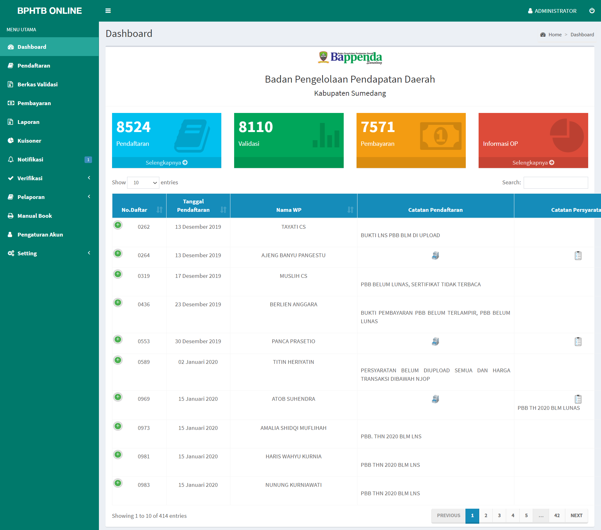 Jasa Aplikasi BPHTB Online di Sulawesi Selatan - Sadigit